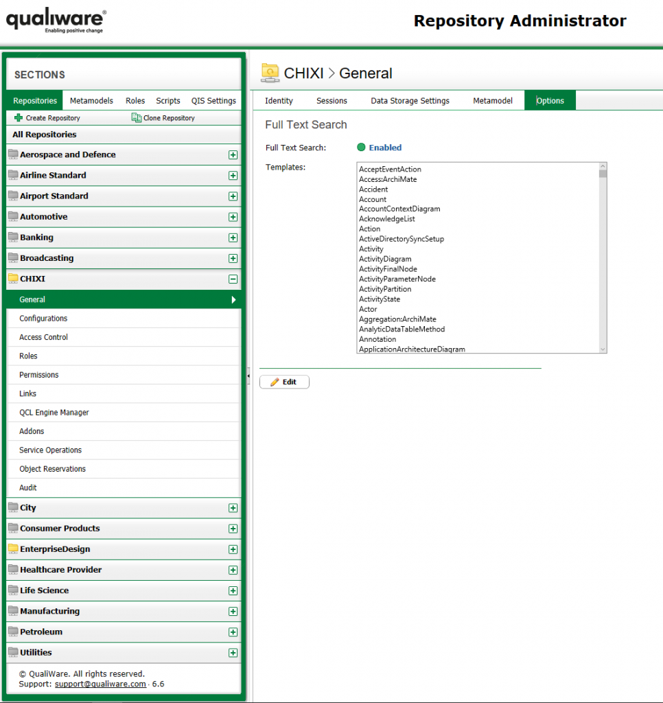 RN-repositoryadmin | QualiWare Center of Excellence