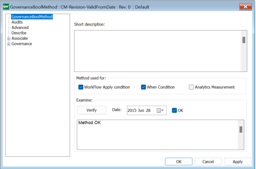 Governance Bool Method | QualiWare Center of Excellence