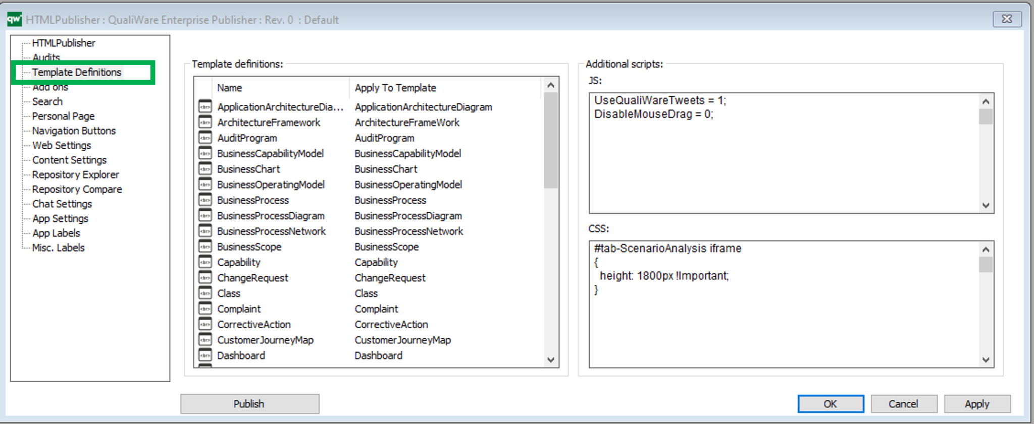HTML | QualiWare Center of Excellence