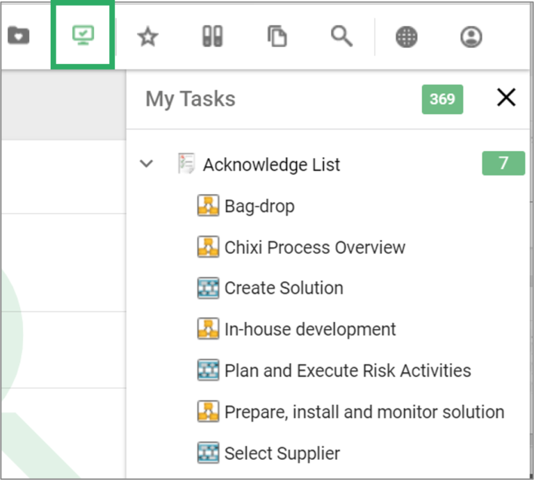 Acknowledge List | QualiWare Center of Excellence