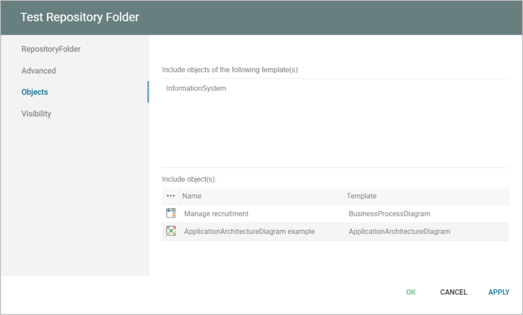 Repository Folder | QualiWare Center of Excellence