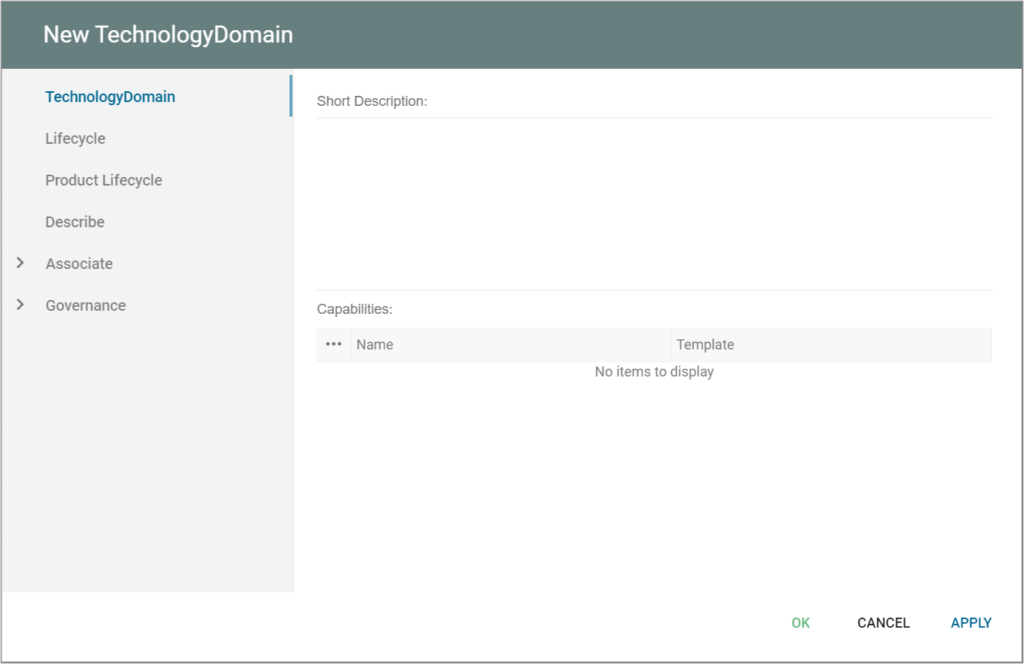 Technology Domain | QualiWare Center of Excellence