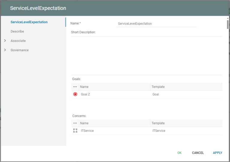 Service Level Expectation | QualiWare Center of Excellence