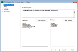 HTML Visualizer Filter | QualiWare Center of Excellence