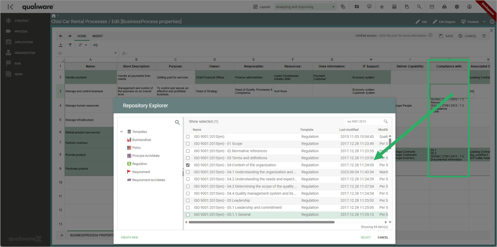 ComplianceDesktop | QualiWare Center of Excellence