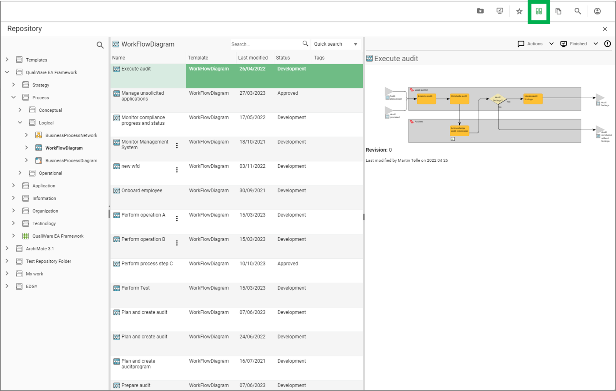 QualiWare X | QualiWare Center of Excellence
